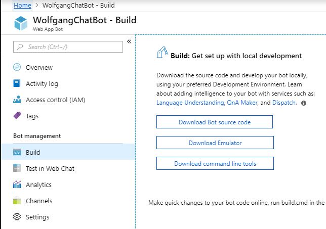 Create a Bot Application with Azure | Programming With Wolfgang